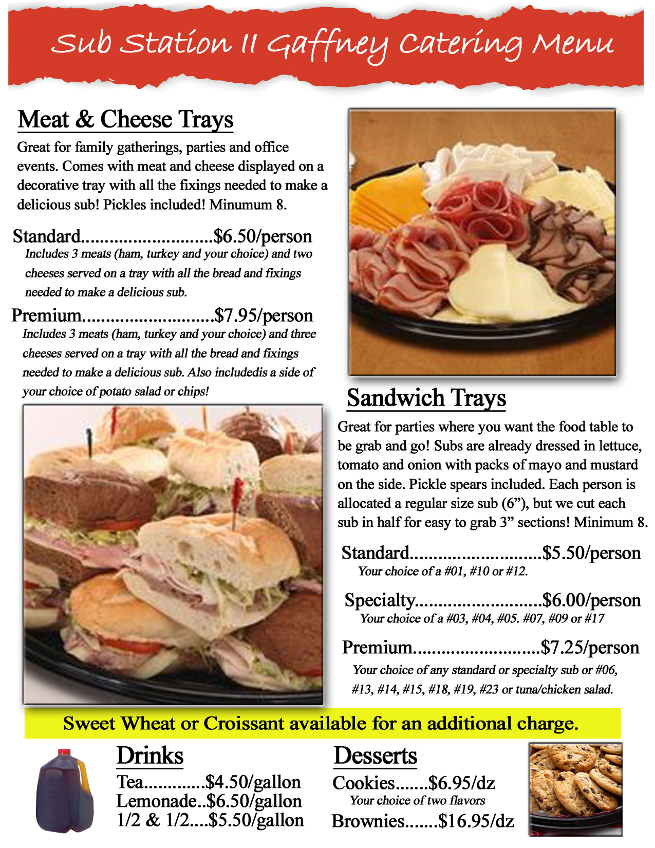 Catering - Sub Station II